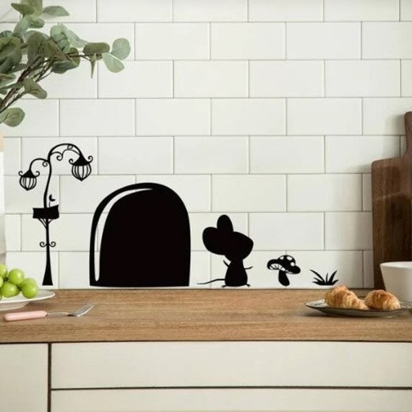 Mouse Wall Decal - Etsy