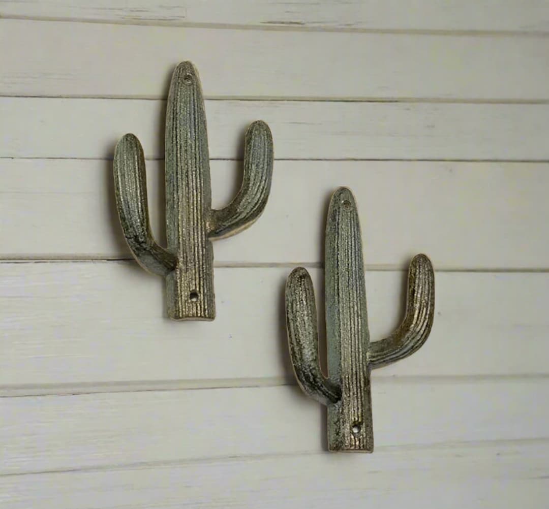 Cactus Hook(19 Colors), Western Hook, Cactus Wall Hook, Towel Hook ...