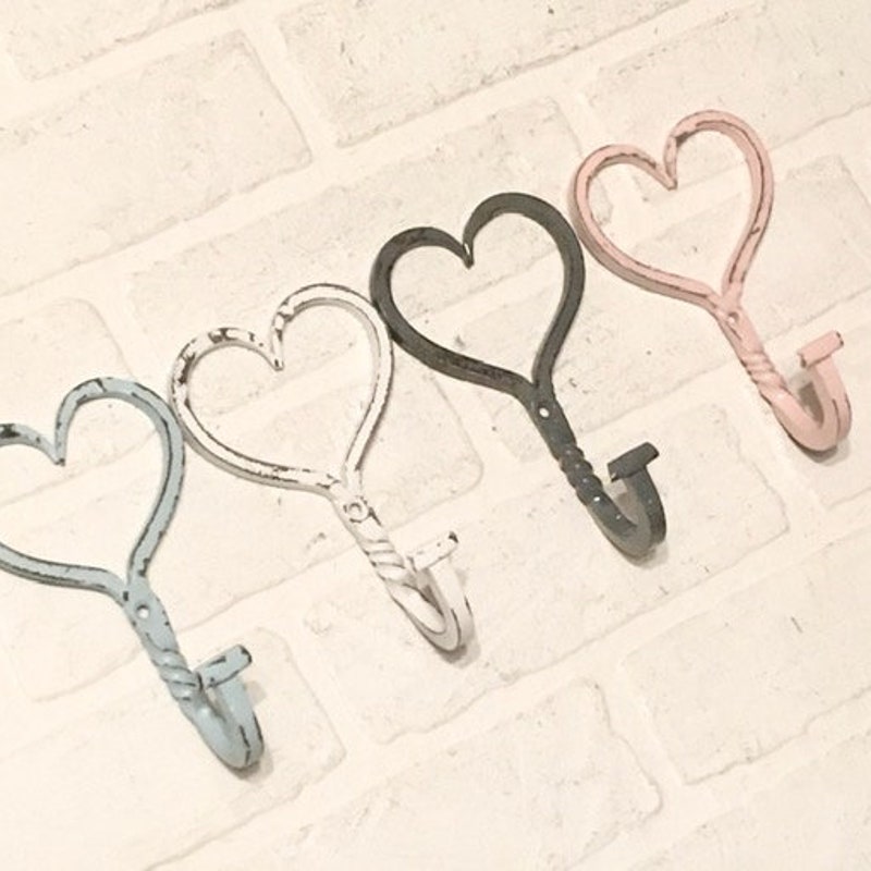 Heart Hooks - Etsy