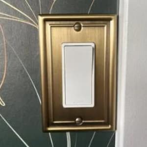 Modern Switch Plate Covers (2 Colors) - Etsy