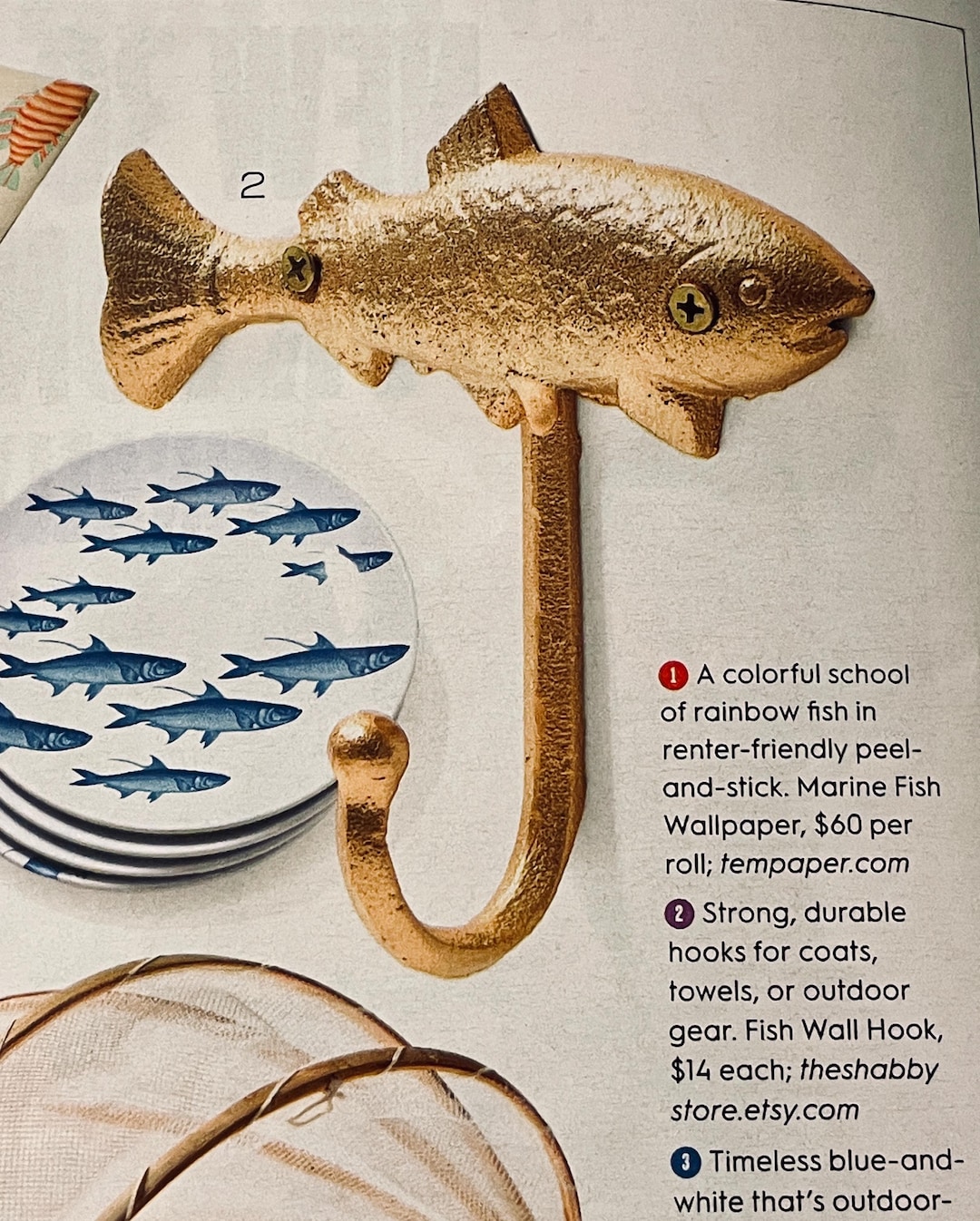 Fish Wall Hook (19 Colors), Fish Coat Hooks, Bathroom Wall Hook, Fish ...