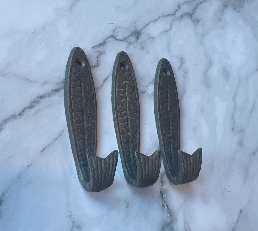 Fish Wall Hook 19 Colors, Coat Hooks, Towel Hook, Naturical Decor - Etsy