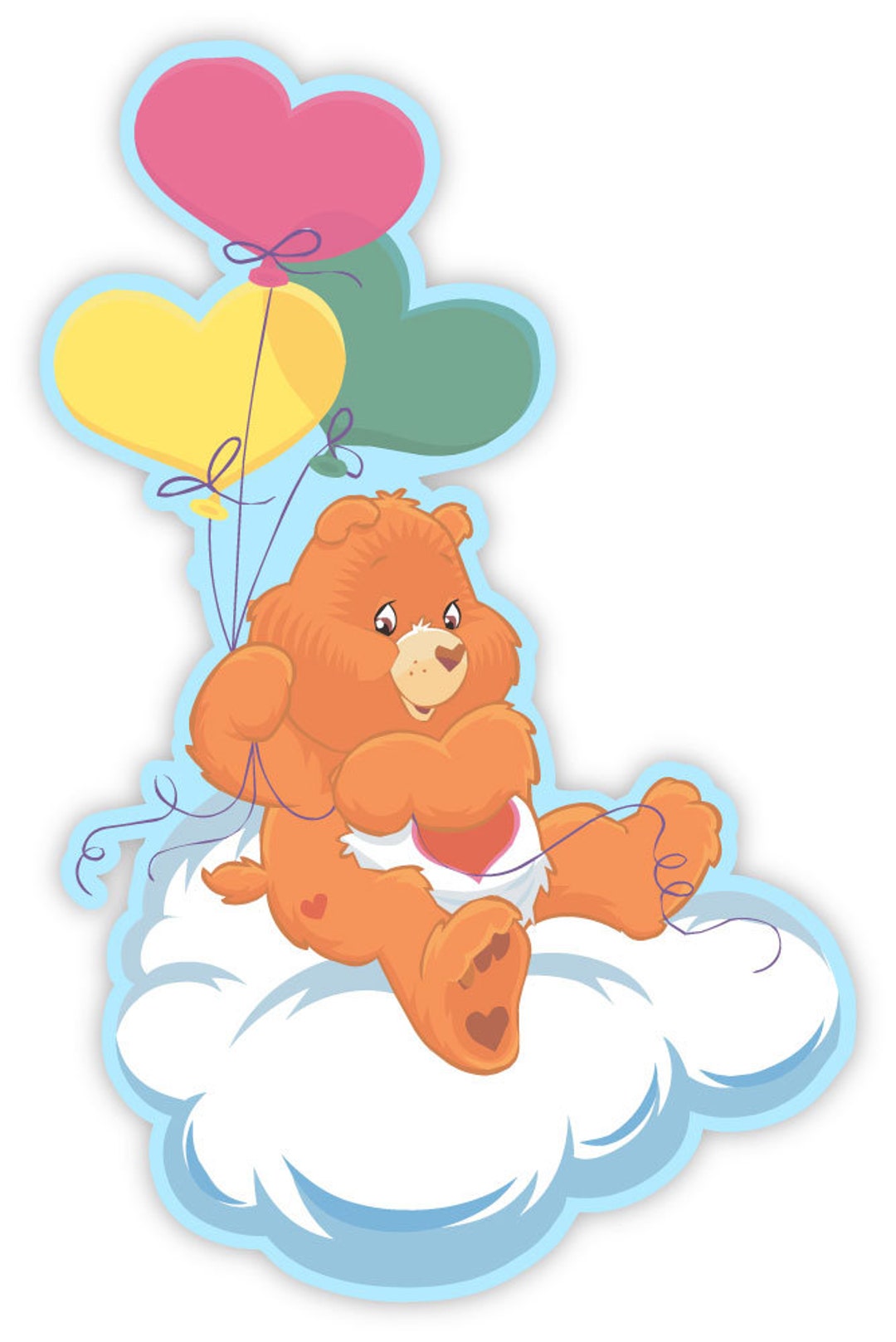 Care Bears Tenderheart Bear Wall Decor - Etsy