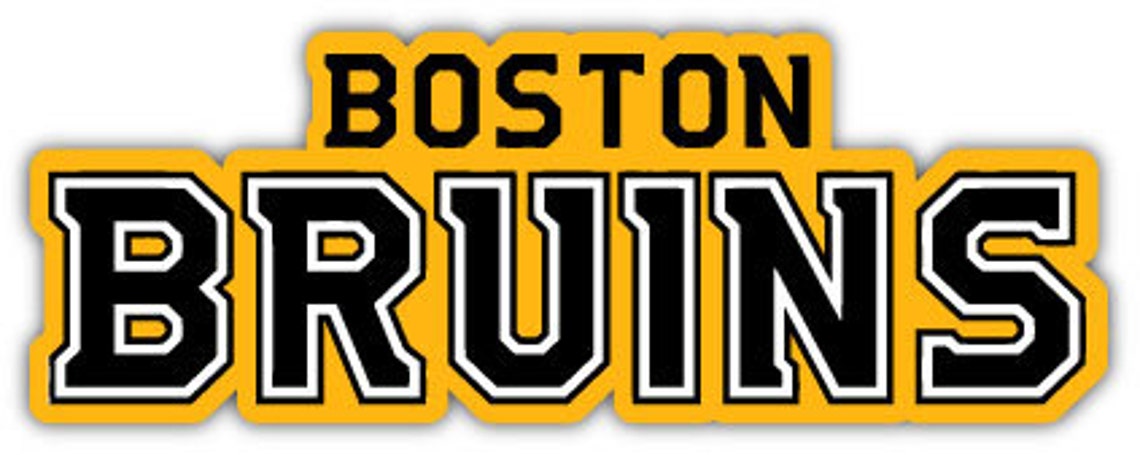 Boston Bruins NHL Hockey Sticker Decal 6 X 2 | Etsy