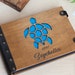 Wooden Photo Album Vacation Adventures With Turtle Monogram and Your ...
