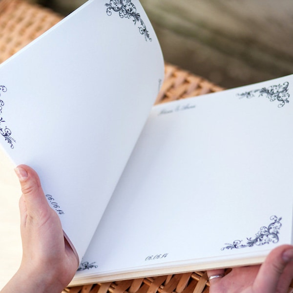 Vintage Guest Book - Etsy