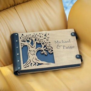 Family Tree Photo Album, Personalied Photo Album 4x6, Custom Tree ...