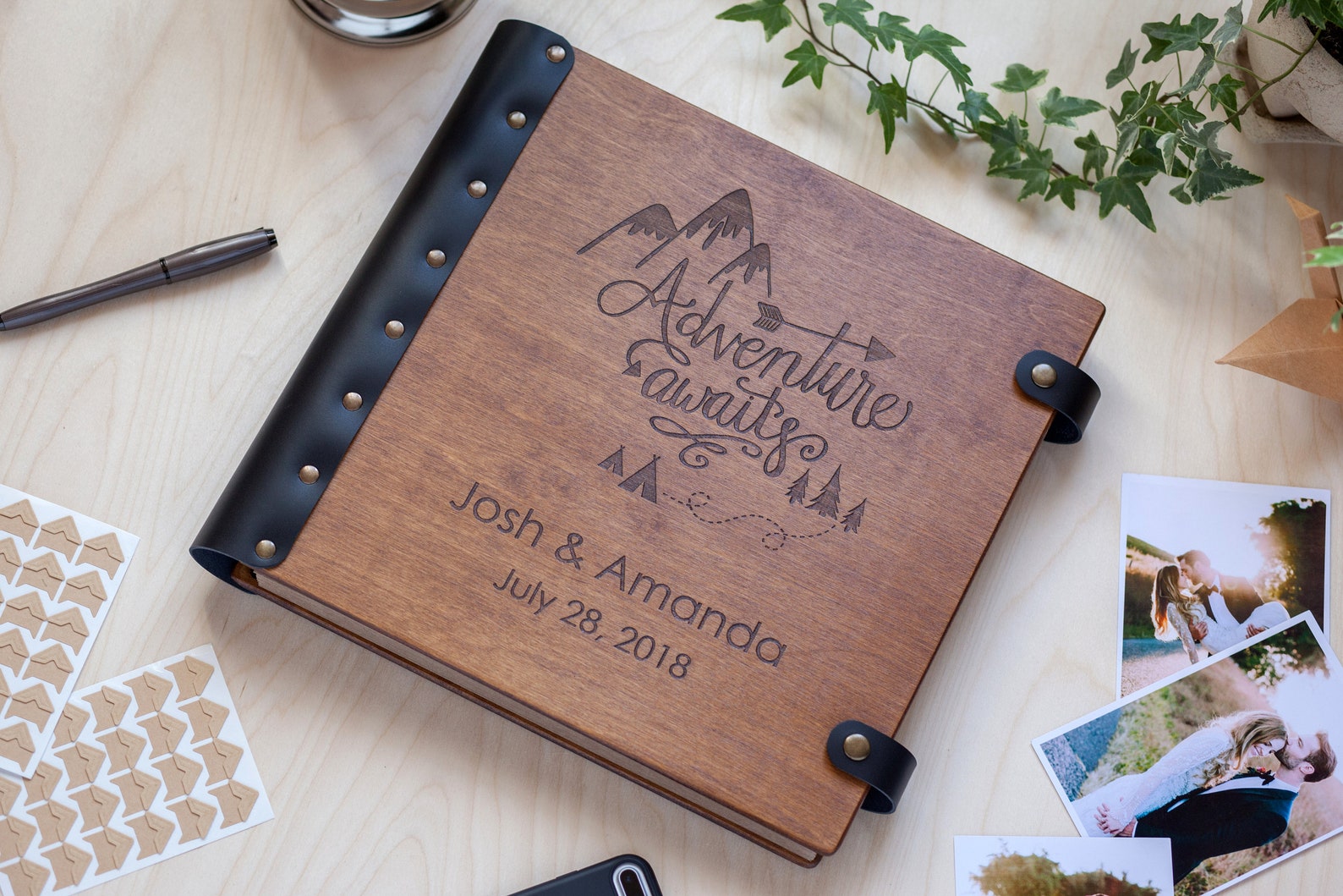 Our Adventure Book Travel Photo Album Adventure Book Photo | Etsy