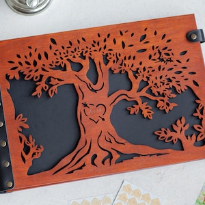 Wedding Family Photo Album, Love Tree Photo Album for Memories and ...
