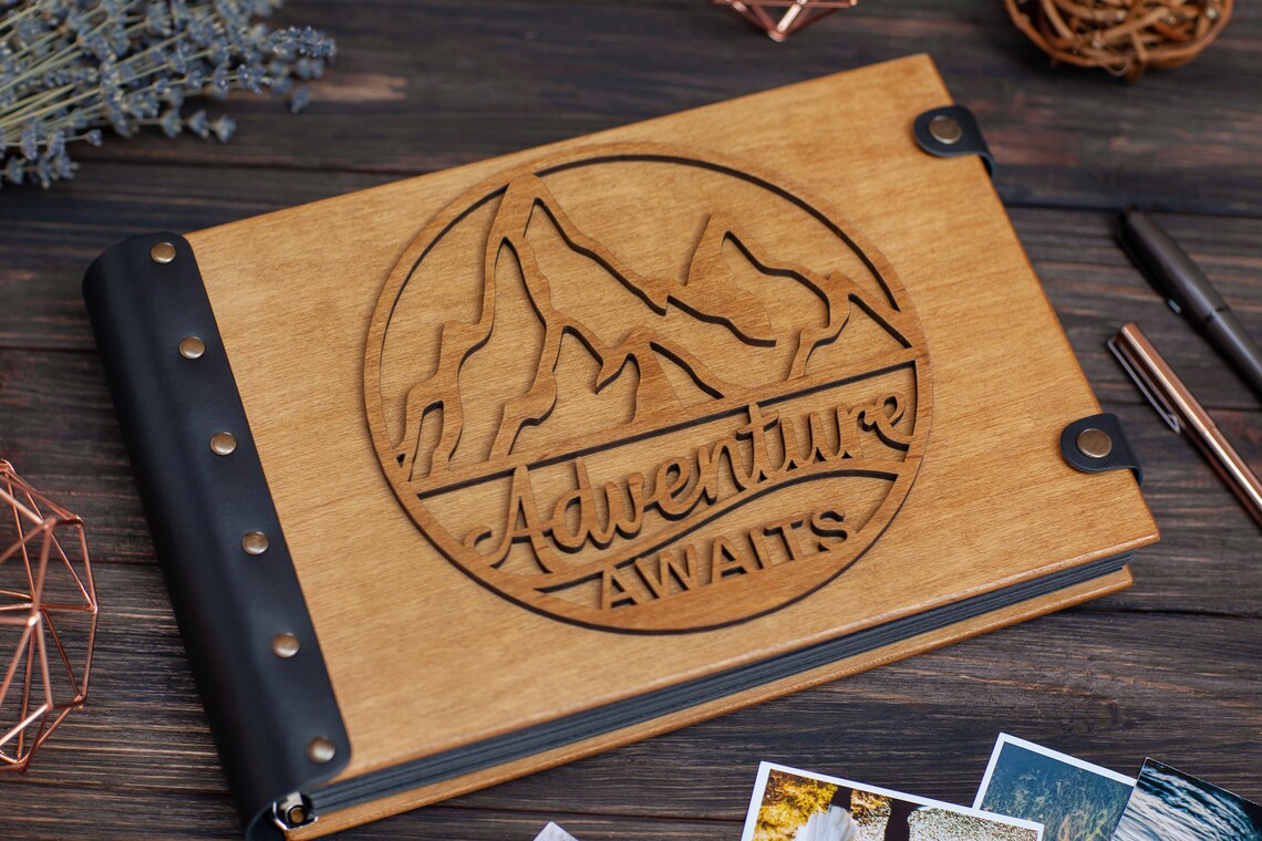 Adventure Awaits Photo Album Travel Photo Album Our Adventure - Etsy