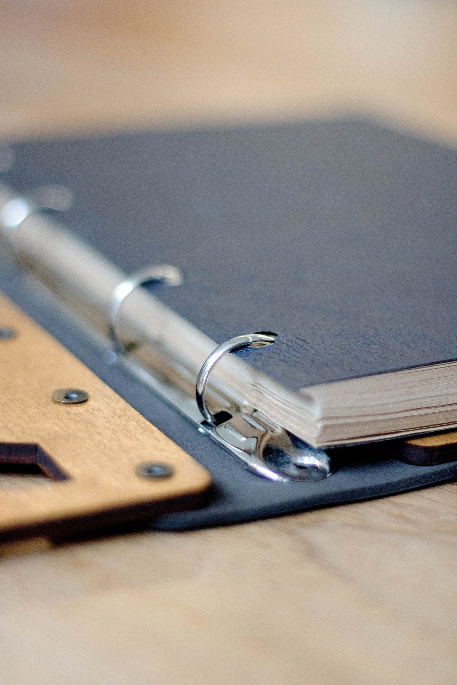 Personalized Wood Cover Notebook Custom Eiffel Tower Wooden - Etsy