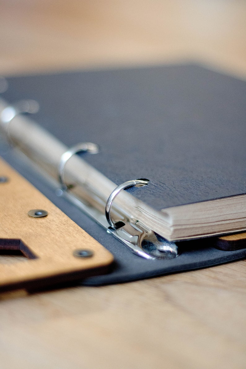 Personalized Wood Cover Notebook Custom Eiffel Tower Wooden - Etsy