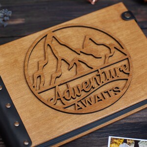 Adventure Awaits Photo Album Travel Photo Album Our Adventure | Etsy