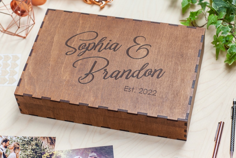 Box for Photo Album and Guest Book Photo Box Book Box Wooden - Etsy