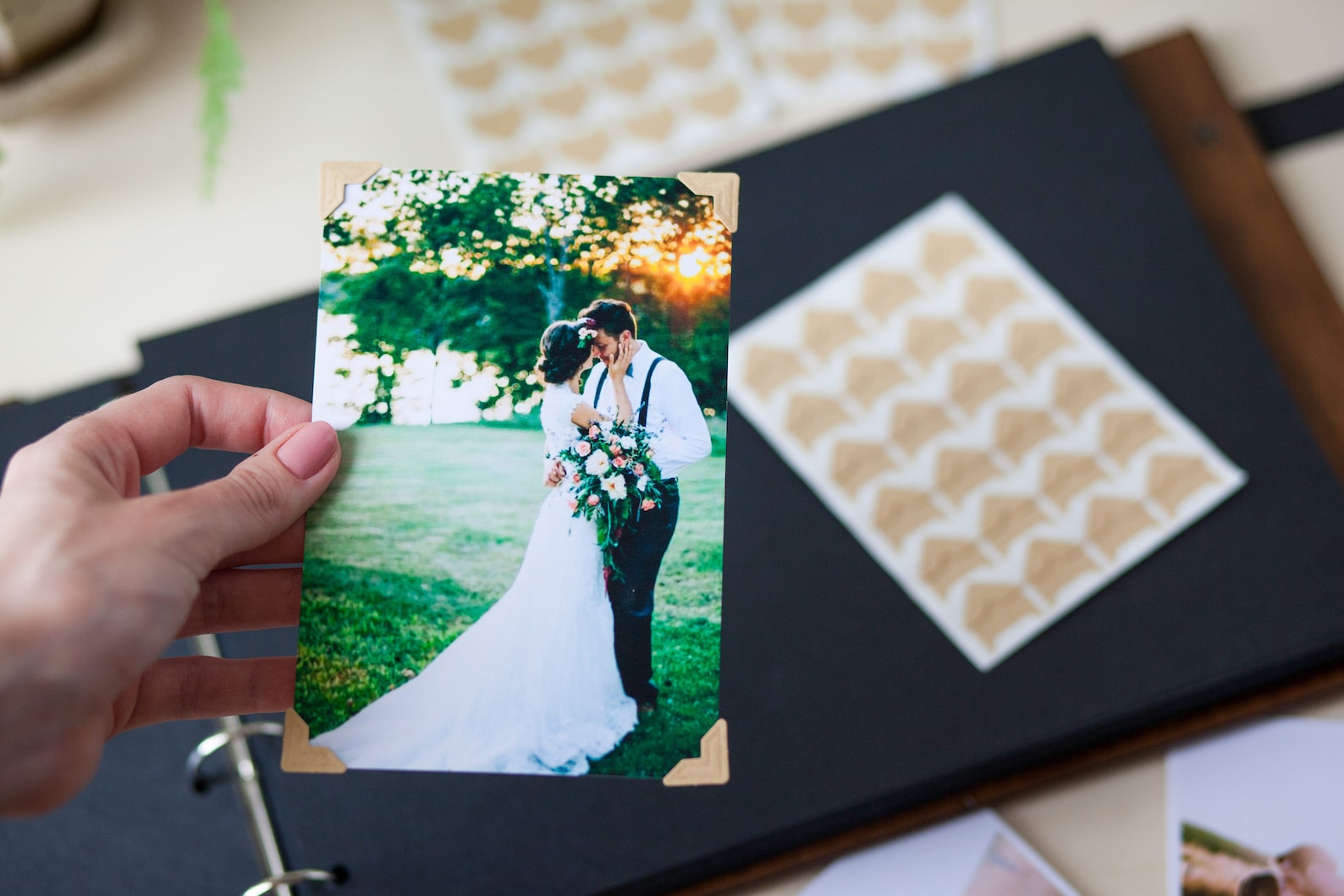 Photo Corners Stickers Stickers for Fixing Photos Craft - Etsy