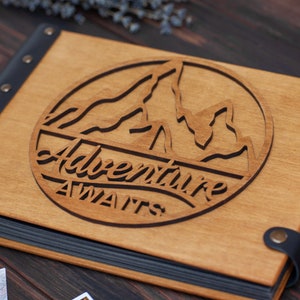 Adventure Awaits Photo Album Travel Photo Album Our Adventure | Etsy