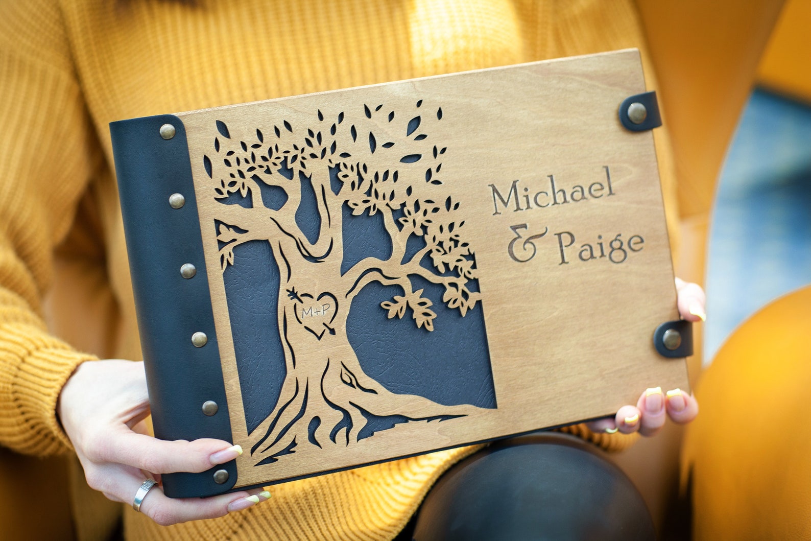 Family Tree Photo Album Personalied Photo Album 4x6 Custom - Etsy