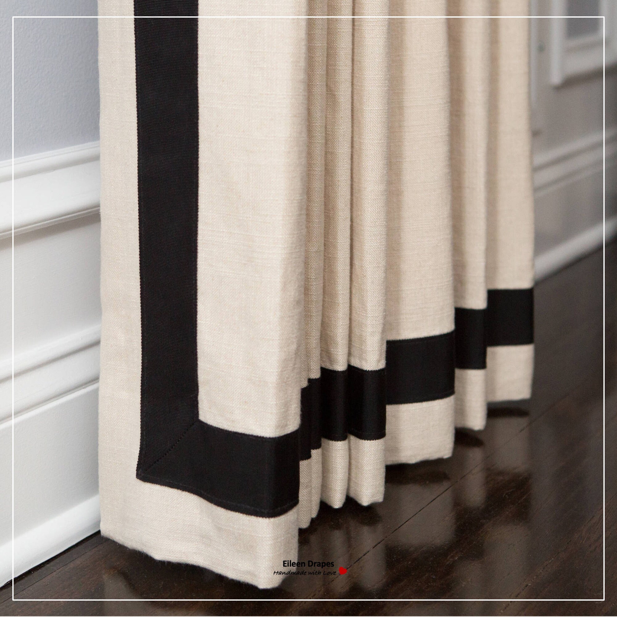 Decorative Trim (tape, Banding, Fringe) Drapery Upgrade to Custom ...