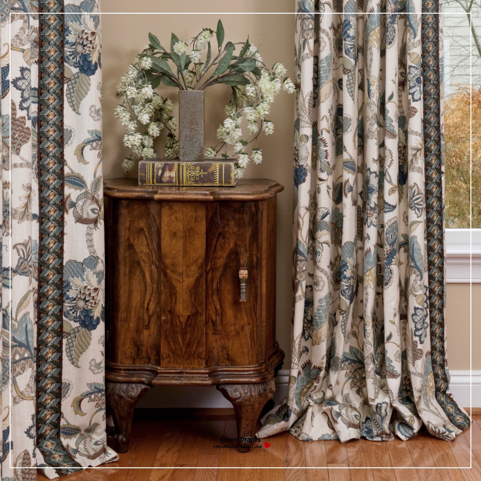 Decorative Trim (tape, Banding, Fringe) Drapery Upgrade to Custom ...