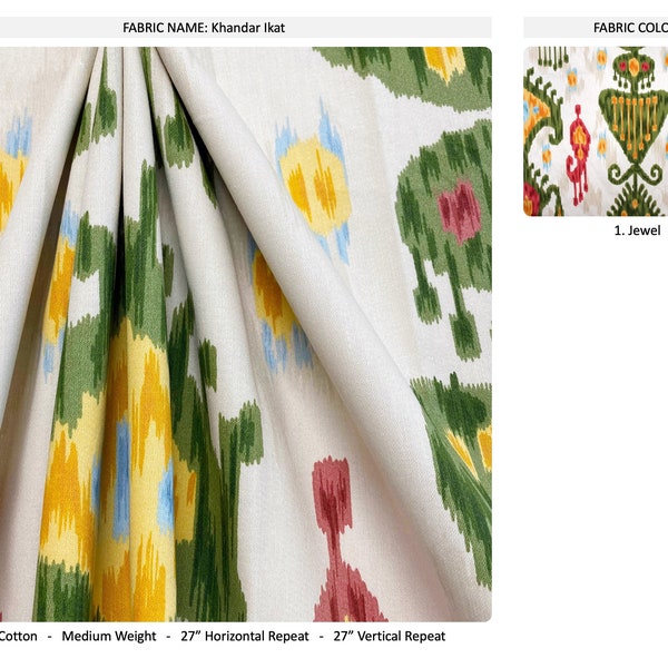 Ikat Curtains - Etsy