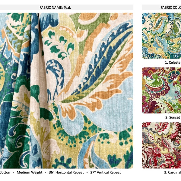 Blue Valances - Etsy