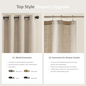 TOP STYLE Drapery Upgrade to Custom Drapes Pinch Pleats Euro Pleats Box ...