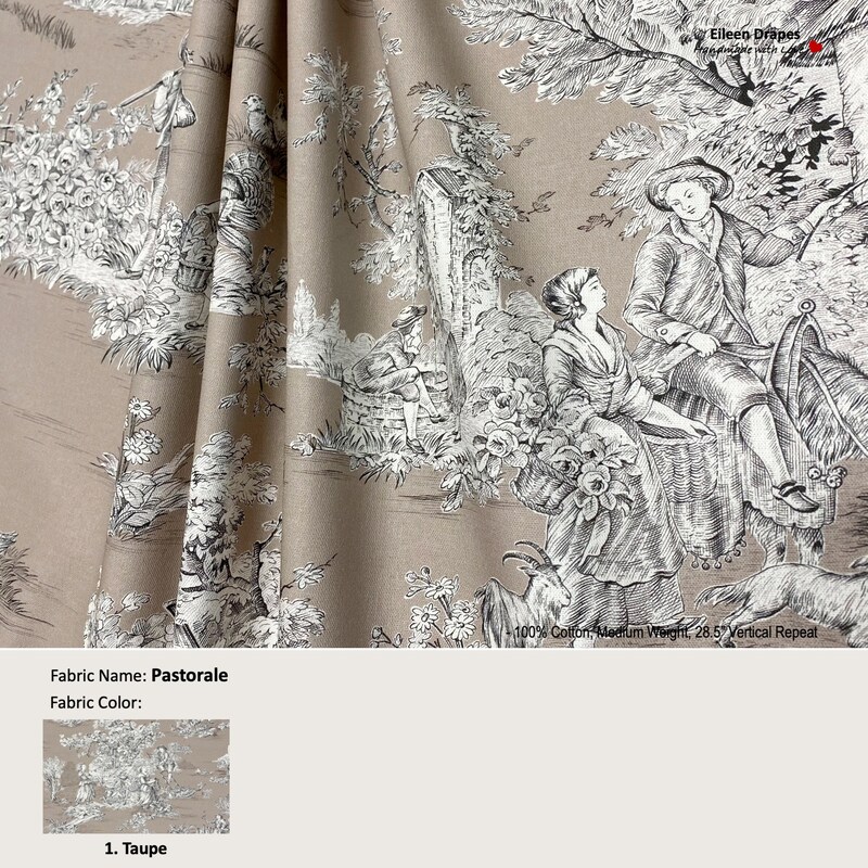 French Toile - Etsy