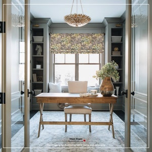 Venus 3 Colors Impressionistic Floral Cynthia Watercolor Flower Linen ...