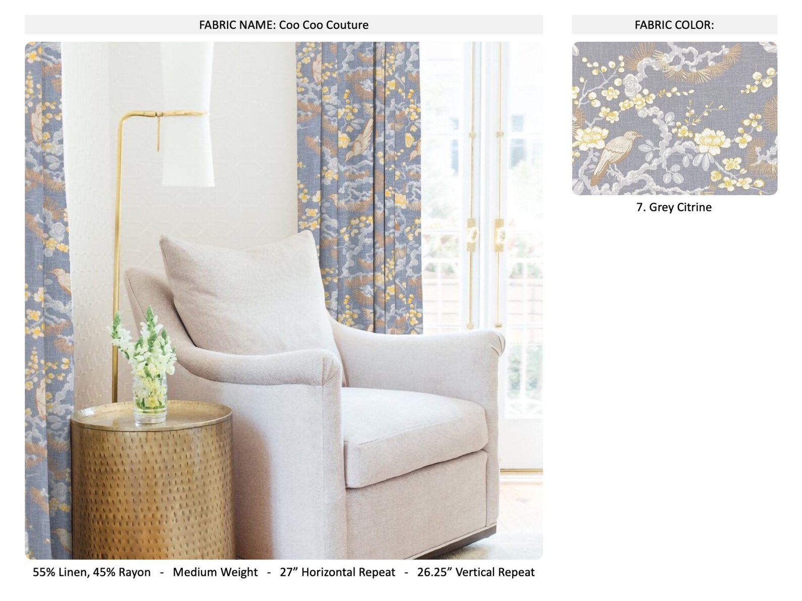 Coo Coo Couture 7 Colors Chinoiserie Bird Asian Pine Tree - Etsy