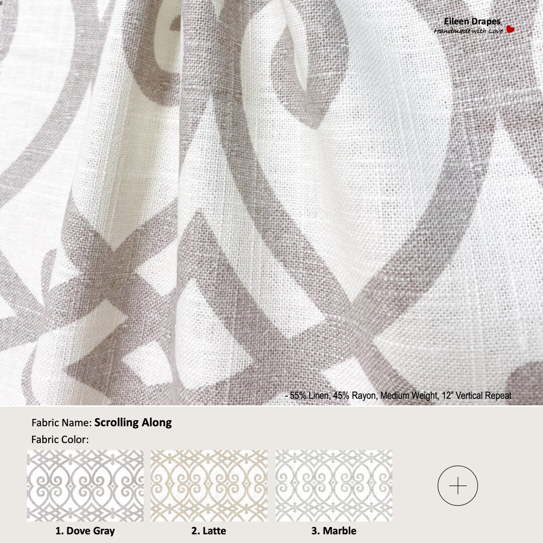 Scrolling Along 11 Colors Trellis Gatework Lattice Grey Blue - Etsy