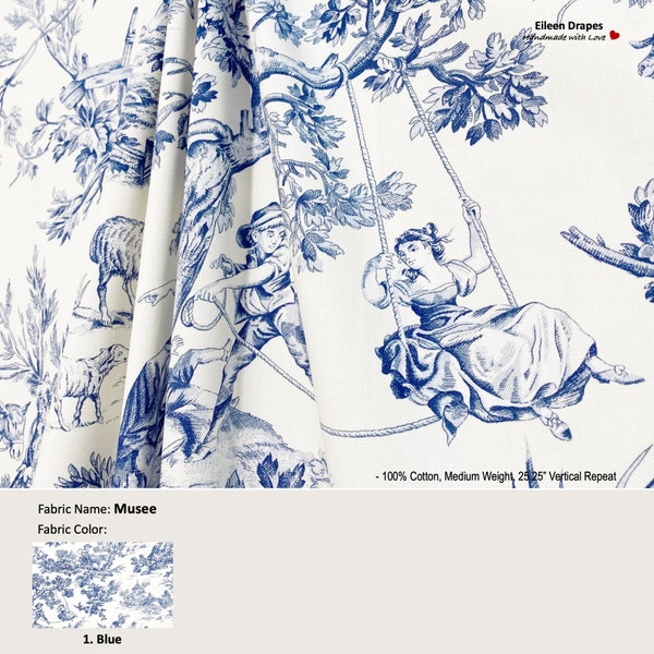 French Toile - Etsy
