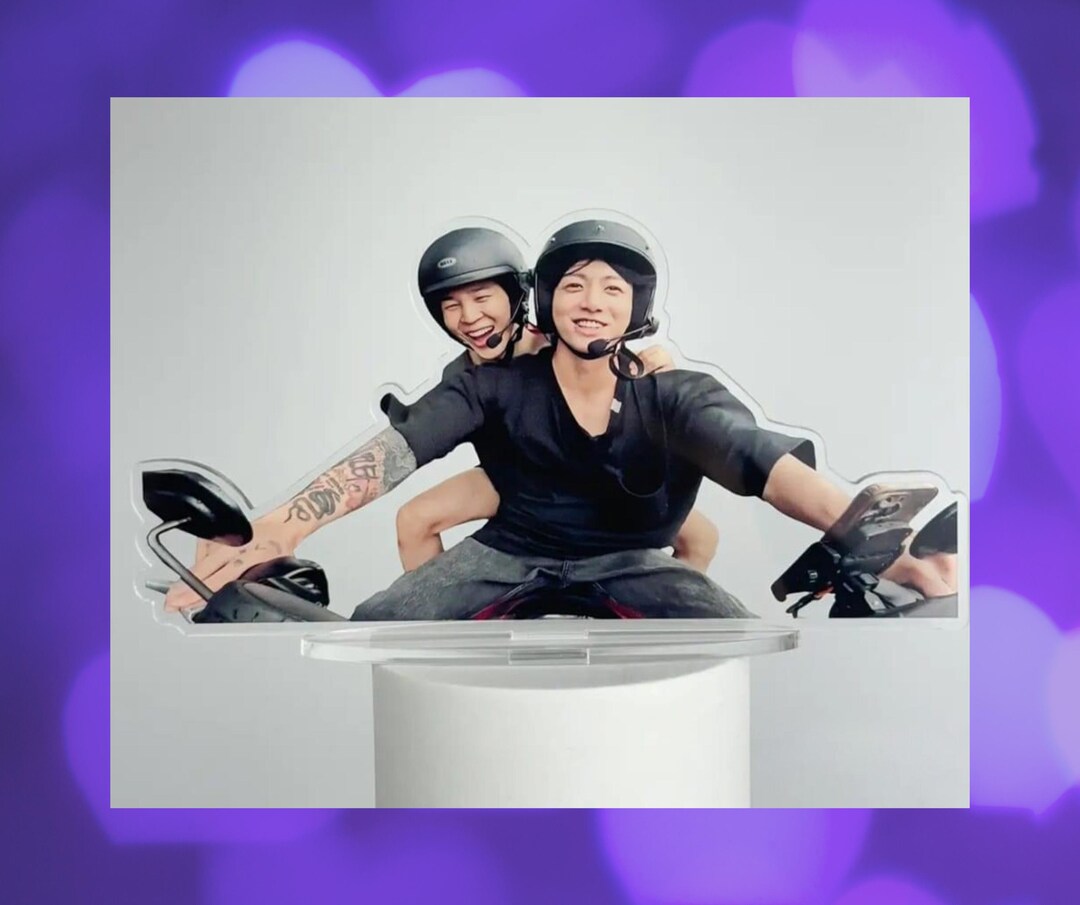 Jungkook and Jimin Acrylic Standee [made in Korea] - Etsy