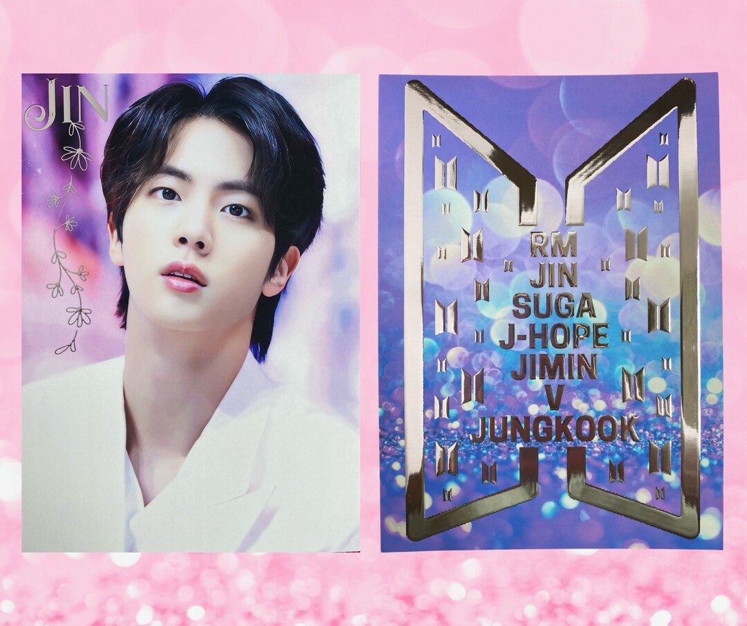 Jin Golden Disc Awards 5x7 Foil Print - Etsy