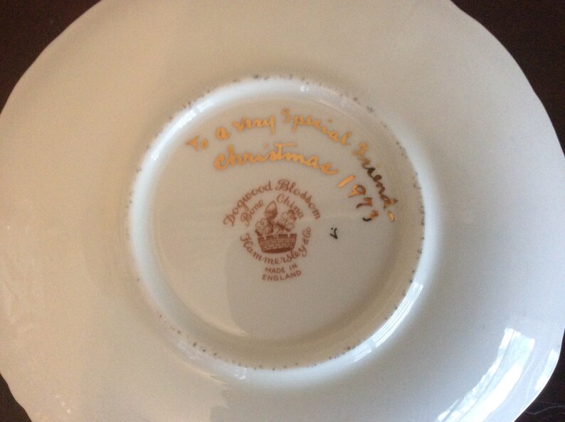 Hammersley Teacup and SaucerHammersley Dogwood | Etsy