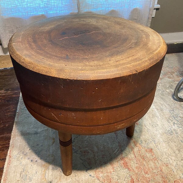 Butcher Block Table - Etsy
