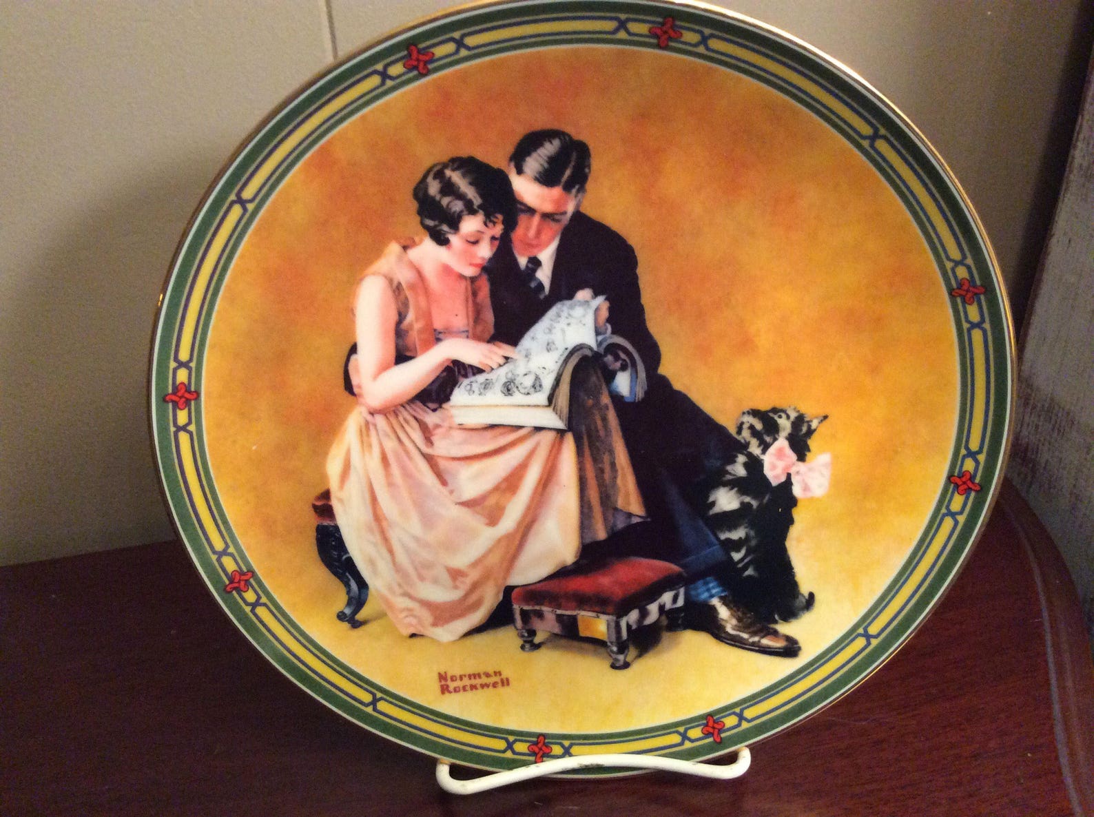 2 Norman Rockwell PlatesCollectible Rockwell Wall | Etsy