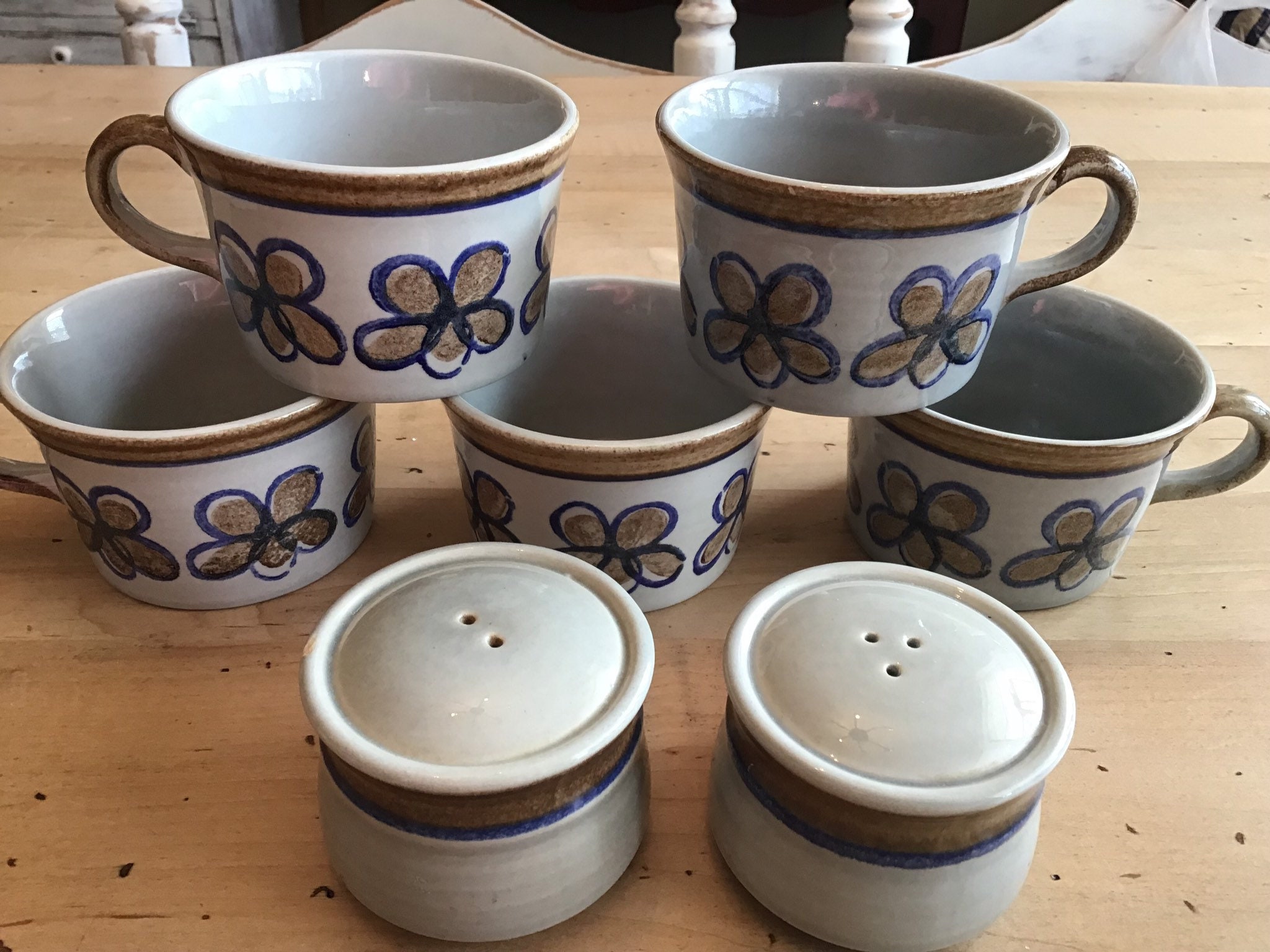 10 Piece Pottery Setpottery Gift - Etsy