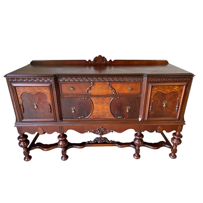 Jacobean Sideboard Cabinet - Etsy