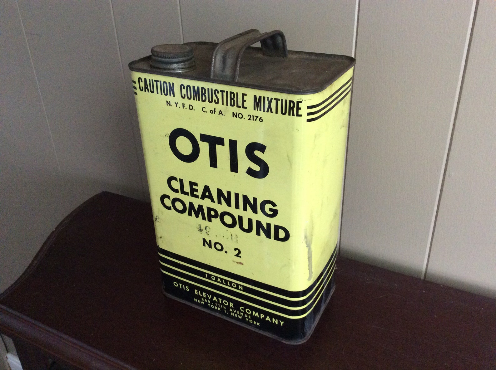 Vintage Otis Advertising Collectible TinRustic Home | Etsy