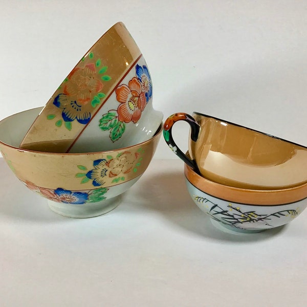 Lusterware Bowls - Etsy