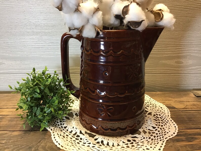 Vintage Marcrest Daisy Dot Pitcher | Etsy