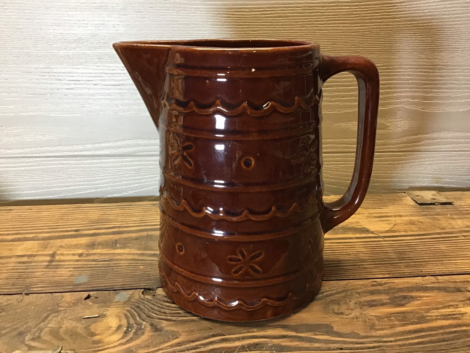 Vintage Marcrest Daisy Dot Pitcher - Etsy