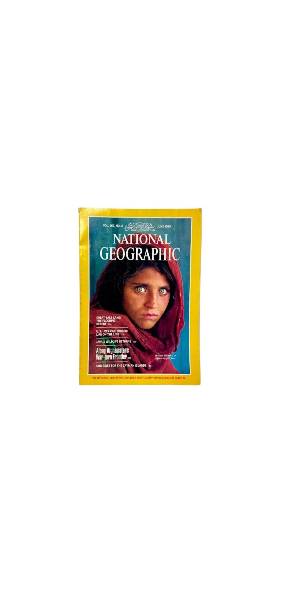 Iconic National Geographic June 1985 Issue - Etsy