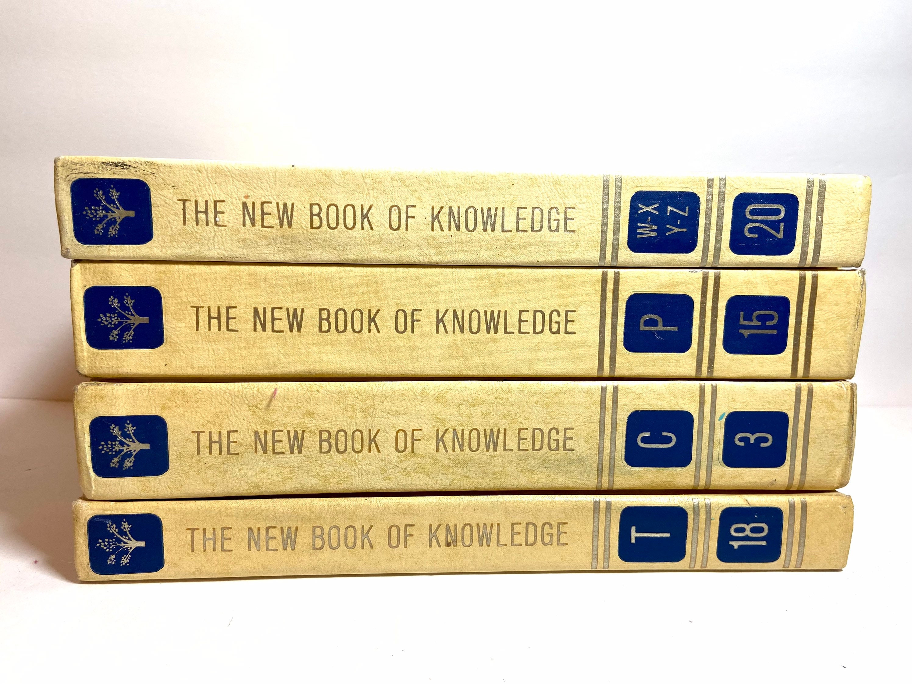 Book of Knowledge, Vintage Encyclopedias - Etsy