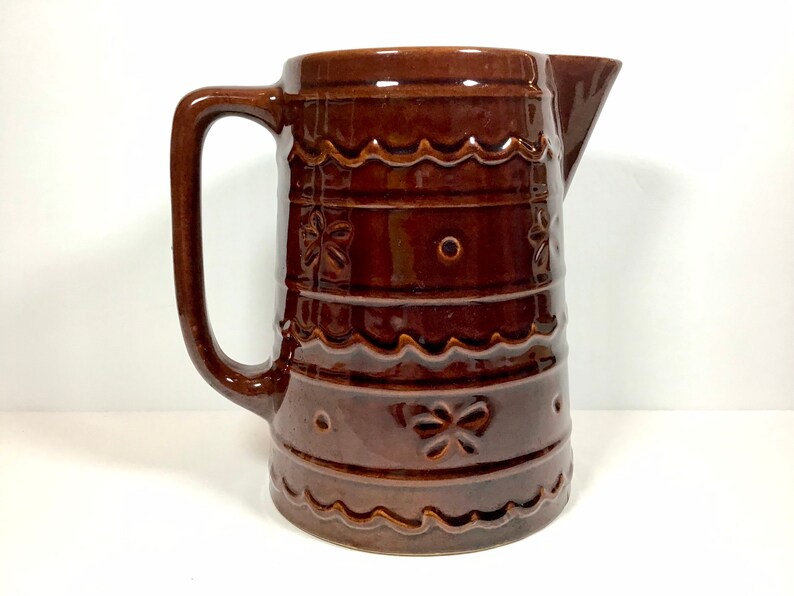 Vintage Marcrest Daisy Dot Pitcher - Etsy