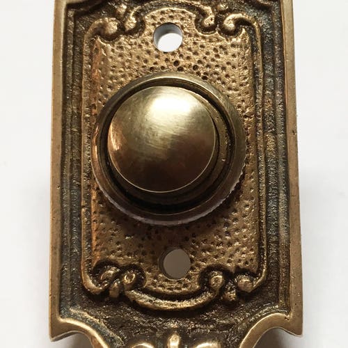 Neoclassical French Shell Decorative Doorbell Push Button - Etsy