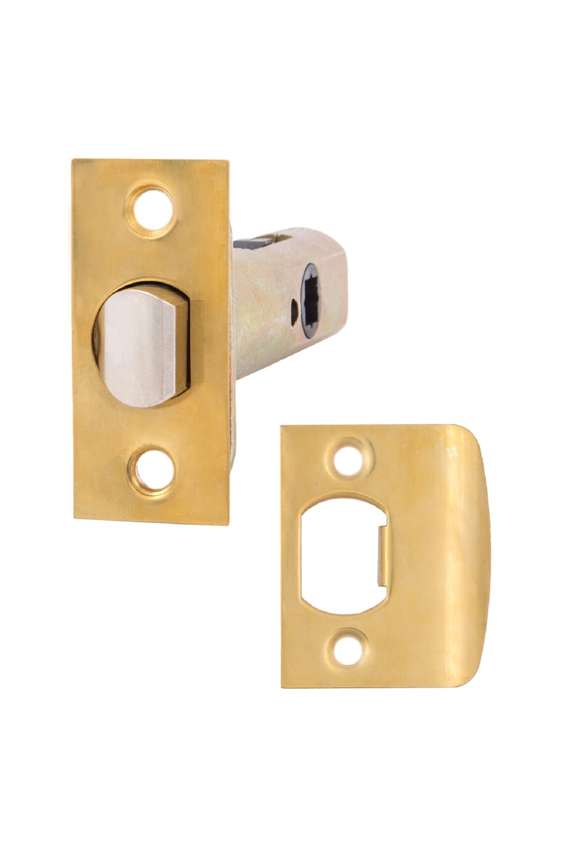 Passage latch for pre-drilled doors 2 3/8 inch back set many | Etsy