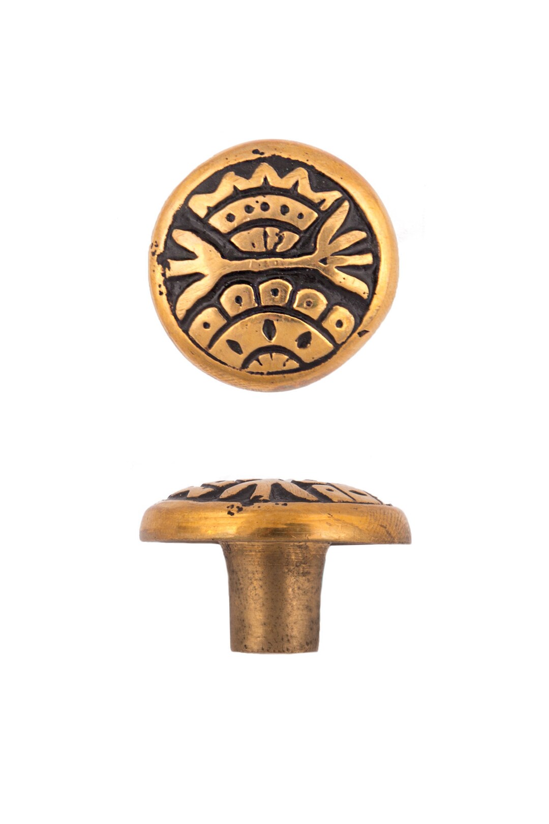 Oriental Shutter Knob Solid Bronze - Etsy