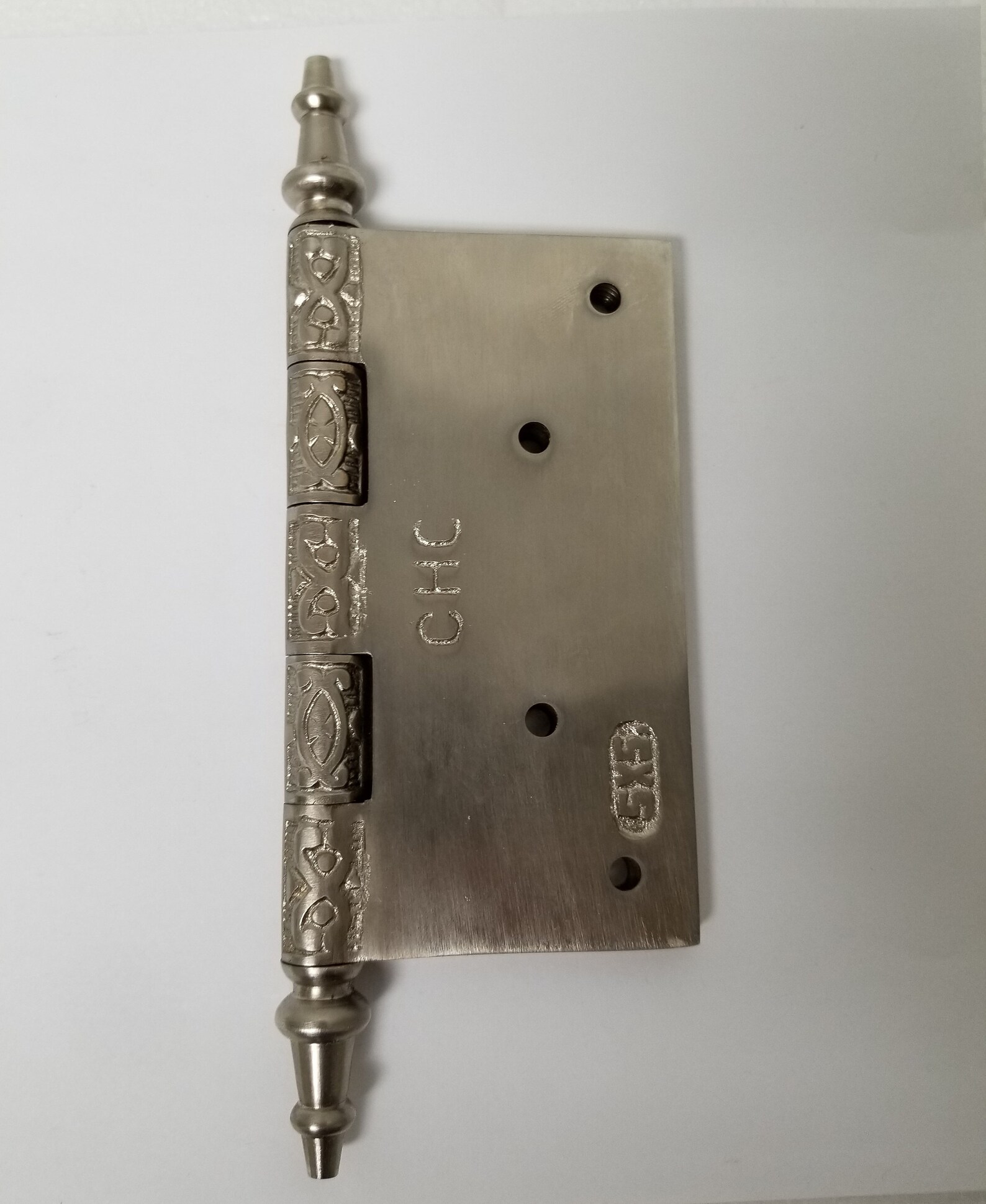 Grape Vine Steeple Tip Hinge Brass Antique Brass or Satin | Etsy