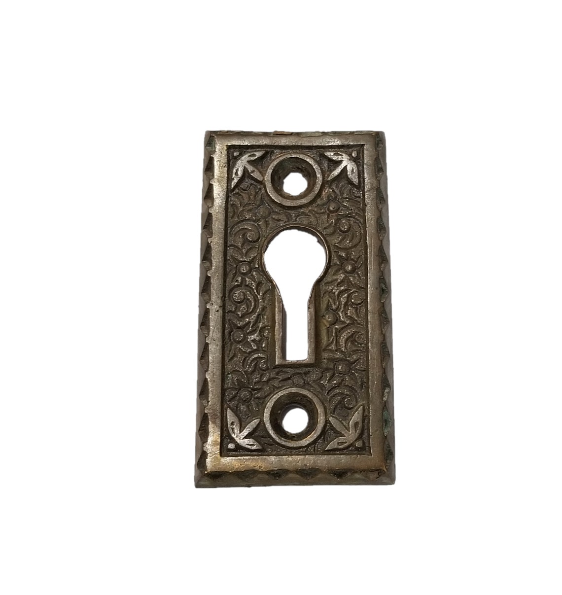 1880's Bronze Antique Entry Door Back Plate Escutcheon & - Etsy